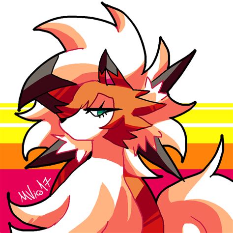 Lycanroc Dusk Form By MVico On DeviantArt
