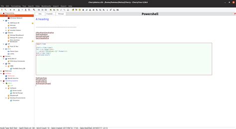 Cherrytree Custom Codeblock Background Hammers Blog