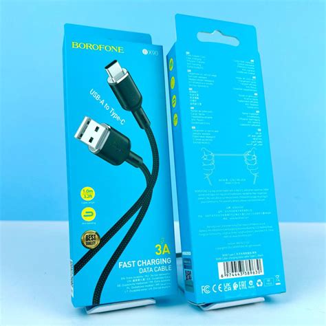 Кабель Usb Type C 3a Швидка зарядка Borofone Bx90 Id 2229985834 ціна 56 ₴ купити на Prom Ua