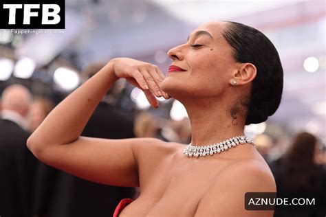 Tracee Ellis Ross Sexy Seen Showing Off Her Boobs At The Annual Academy