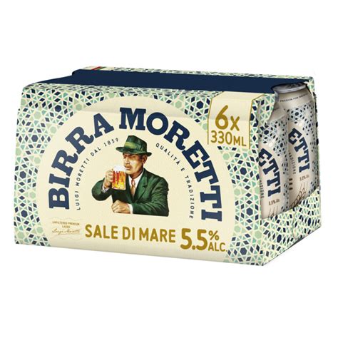 Birra Moretti Sale Di Mare Bier Blik X Ml Cl