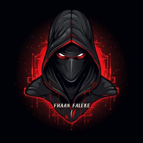 Premium Photo Logo With A Hooded Hacker