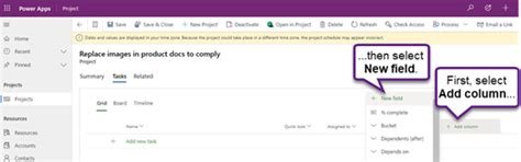 Create A Custom Field In Project