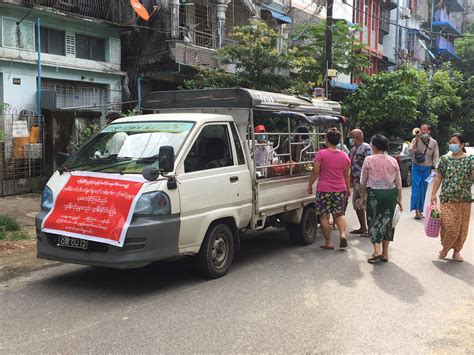 Dvb စမ်းချောင်း မြေနီကုန်းတွင် ပရဟိတလူငယ်များက ဟင်းသီးဟင်းရွက်ဝေငှ ဓာတ်ပုံ