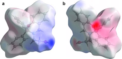 Front A And Rear B Views Of Hs Mapped On Electrostatic Potentials