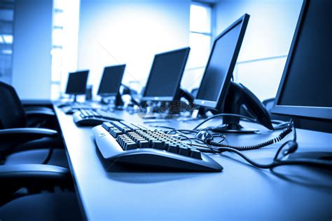 办公室的计算机电脑高清图片下载 正版图片600173120 摄图网
