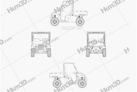 Polaris Ranger Ev 2015 도면