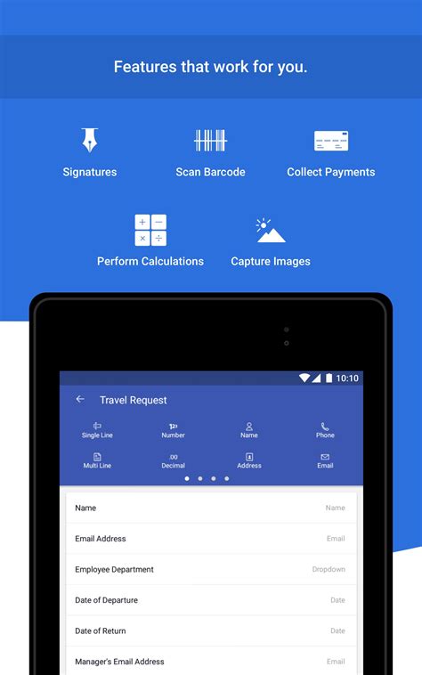 Mobile Forms App Zoho Forms For Android Apk Download