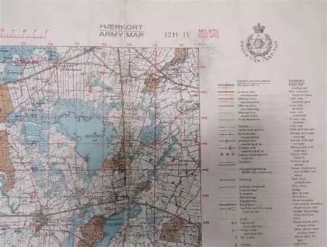 Five Post War Military Maps Of Scandinavia In Ephemera
