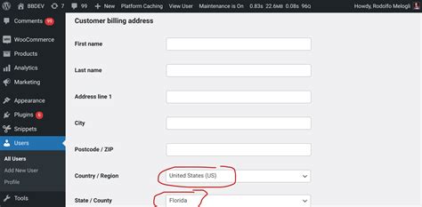 Woocommerce Populate Billing And Shipping When Adding A New User Wp Dashboard
