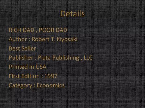 rich dad poor dad ppt pptx