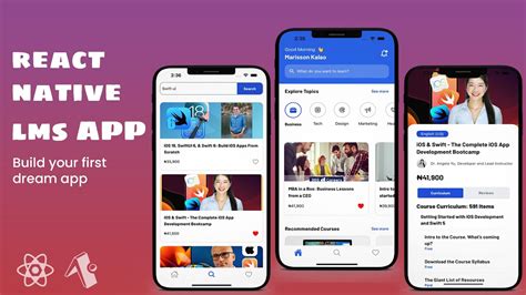 Build An Lms Mobile App React Native And Expo Projects Beginner