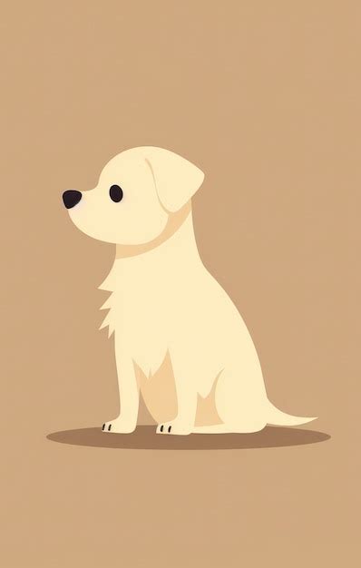 강아지 옆모습 일러스트 이미지 Freepik에서 무료 다운로드