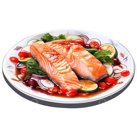 스테이크 연어 스테이크 연어 생선 Png 일러스트 및 Psd 이미지 무료 다운로드 Pngtree