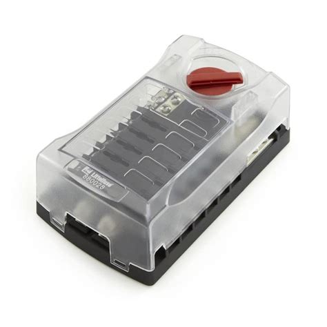 Littelfuse 880028 ST ATO Fuse Block With Ground Bus 12 Way 100A 32VDC Specialty Vehicle