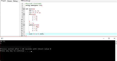 C Fpb Euclidean Algorithm Codingan Pro