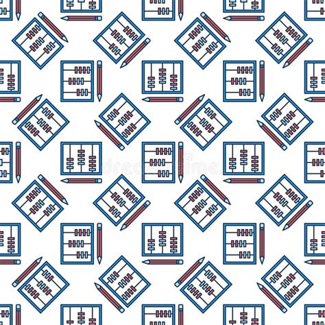 Mathematics Colored Icons Set Math Education And Science Vector Signs