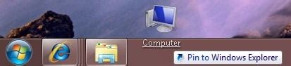 Computer Pin To Taskbar Tutorials