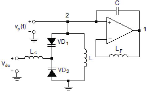 Vco Circuit Based On Opa Buffer Download Scientific Diagram