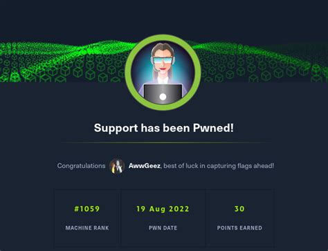 Hackthebox Support Performing A Full Nmap Tcp Scan I By Max Rand