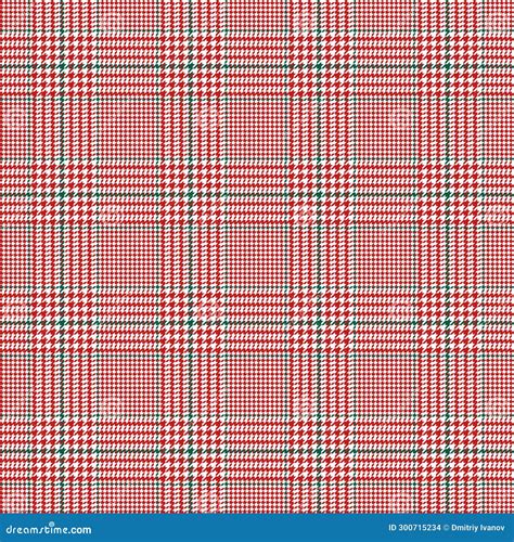 Glen Check Pattern Plaid Stock Vector Illustration Of Tweed 300715234