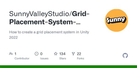 Issues · Sunnyvalleystudiogrid Placement System Unity 2022 · Github
