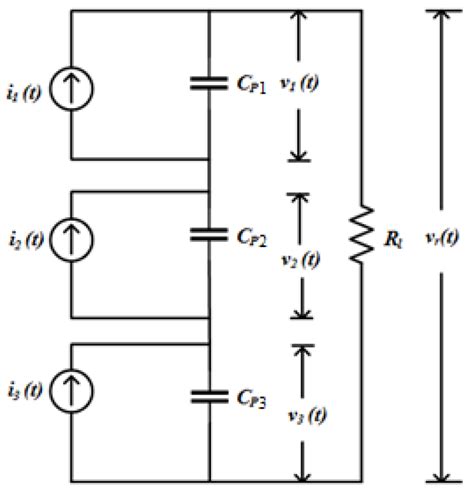 Electrical Equivalent Circuit Of Piezoelectric Patches Download Scientific Diagram