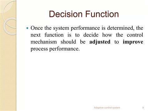 Adaptive Control System Pptx