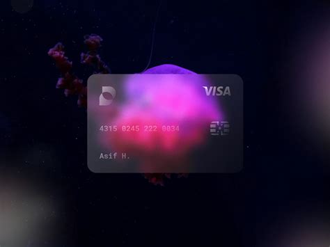 Frosted Glass Card V2 On Behance