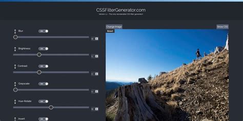 Css Filter Generators And Libraries Css Author