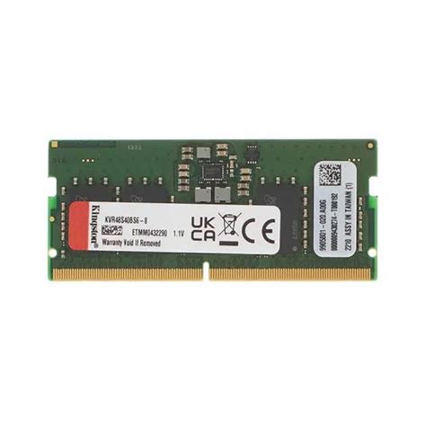Ram Laptop Kingston Ddr5 8gb 5600mhz 1 1v Kvr56s46bs6 8