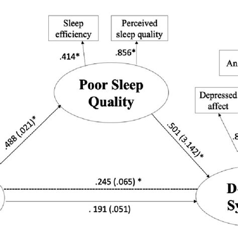 Structure Equation Modeling With The Standardized Unstandardized