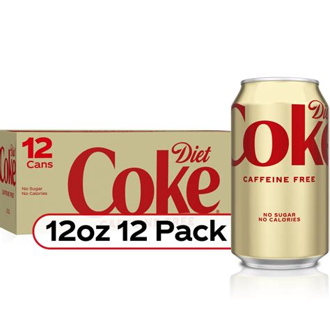 Coke Diet Caffeine Free 12 Pack Of 12oz Cans Garden Grocer