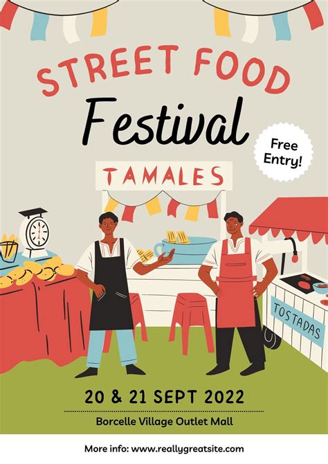 Food Event Poster Design