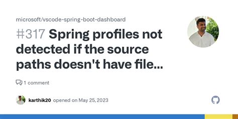Spring Profiles Not Detected If The Source Paths Doesnt Have Files Or Doesnt Exist · Issue