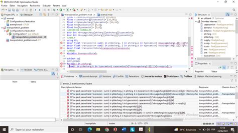 error cplex can t extract the expression decision optimization