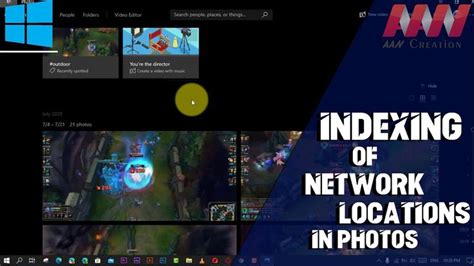 How To Enable Or Disable Indexing Of Network Locations In Photos In