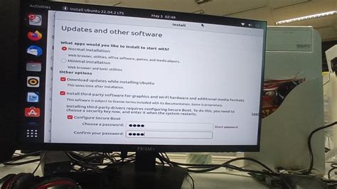 problem during ubuntu installation on nuc r ubuntu