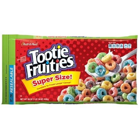 Malt O Meal Tootie Fruities Super Size Cereal 30 Oz Pack Of 32 32