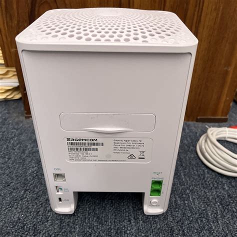Optus Sagemcom Gateway Fast 5366 Lte 4g Backup Wifi Router Retro Unit
