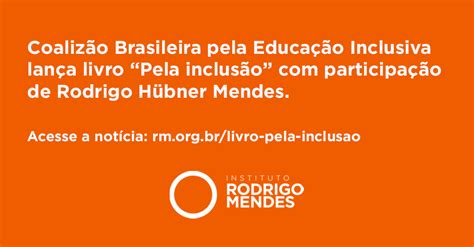 Coaliz O Brasileira Pela Educa O Inclusiva Lan A Livro Pela Inclus O