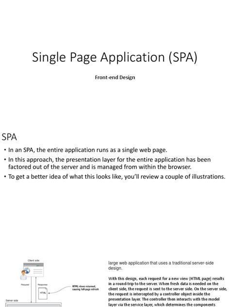 single page application pdf dynamic web page world wide web