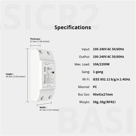 Jual Sonoff Smart Switch Basic R Smart Breaker Pintar Wireless A Wifi Smart Home Automation