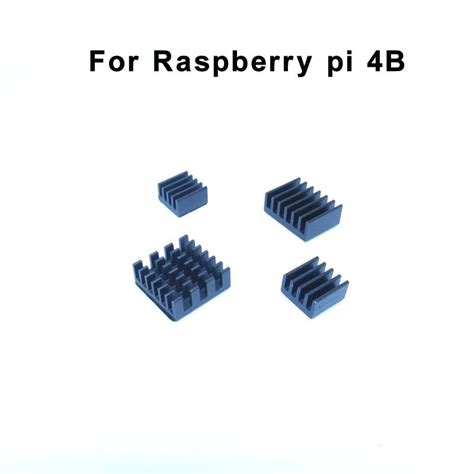 4 Uds Para Raspberry Pi 4b De Aluminio Disipador T Grandado