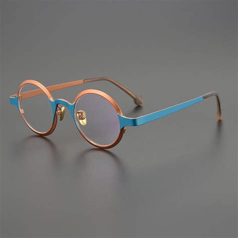 Audie Titanium Round Glasses Frame Southood