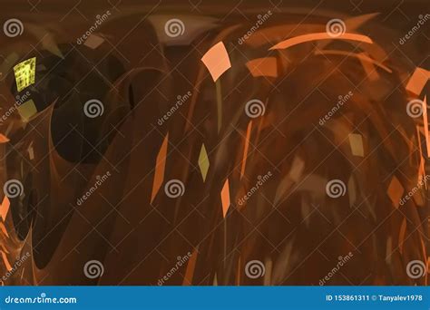 Abstract Effect Digital Fractal Fantasy Graphic Texture Surreal Design Energy Magic Stock