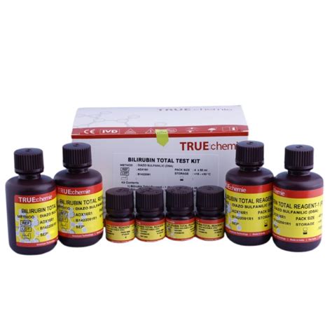 Bilirubin Total Test Kit Ivd Biochemistry Products Athenese Dx