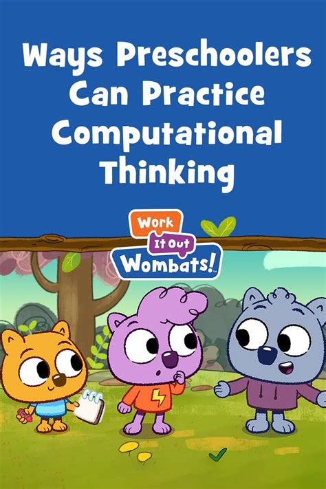 Computational Thinking For Preschoolers
