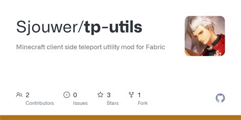 Github Sjouwertp Utils Minecraft Client Side Teleport Utility Mod For Fabric