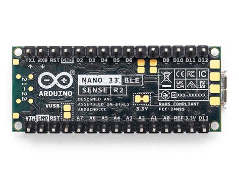 Köp Arduino Nano Ble Sense Rev2 With Headers Till Rätt Pris Electrokit